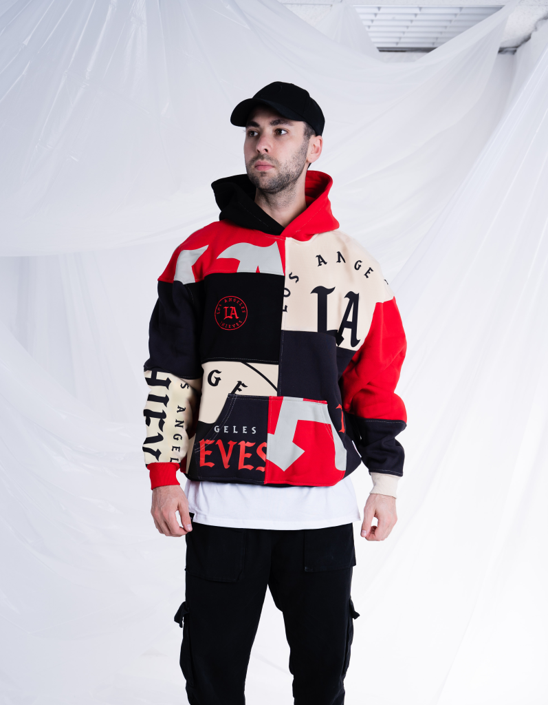 LA Thieves Patchwork Hoodie - Raven.GG | Esports Apparel Design ...