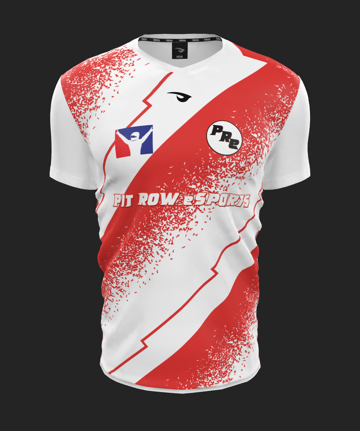 Pit Row eSports Jersey Short Sleeve - Raven.GG | Esports Apparel Design ...
