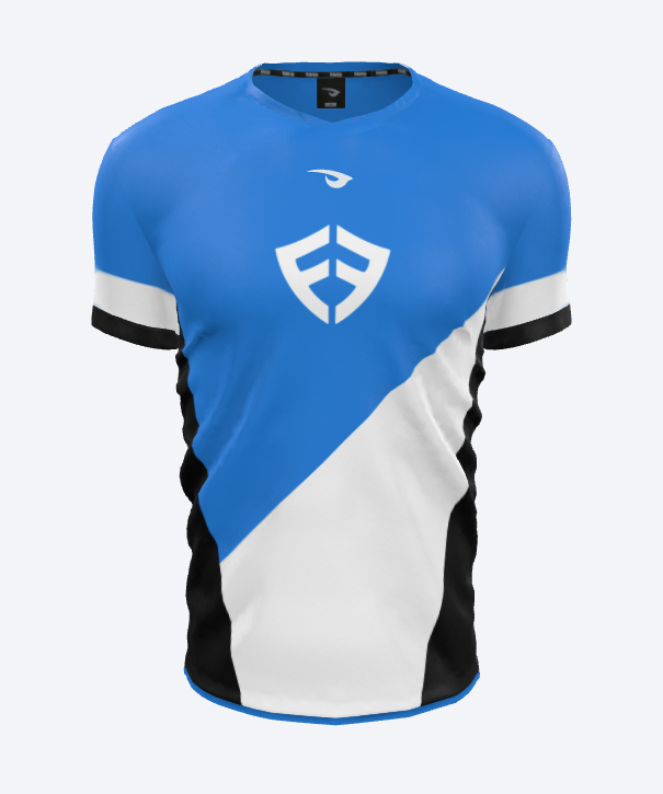 Flow Blue Mix Jersey - Raven.GG | Esports Apparel Design & Production