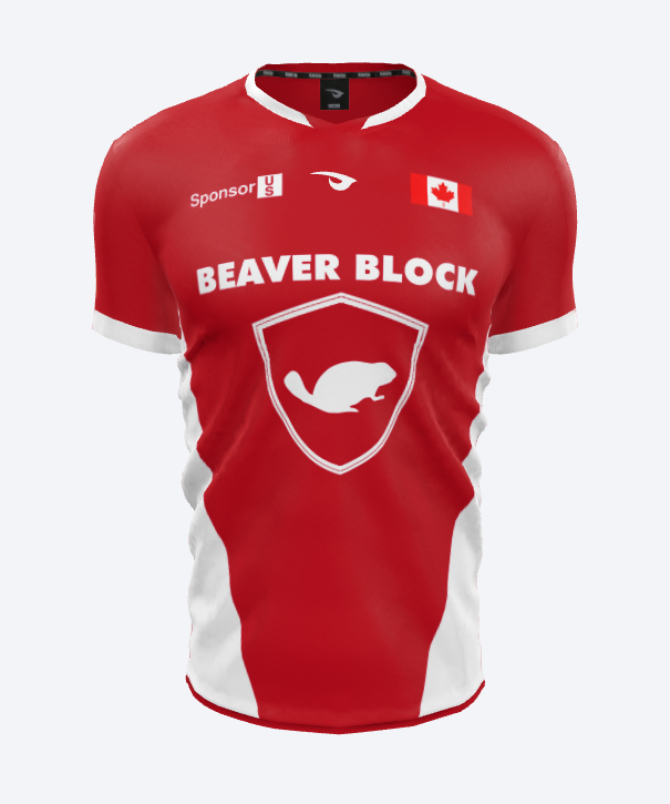 Beaver Block Red 088 - Raven.GG | Esports Apparel Design & Production