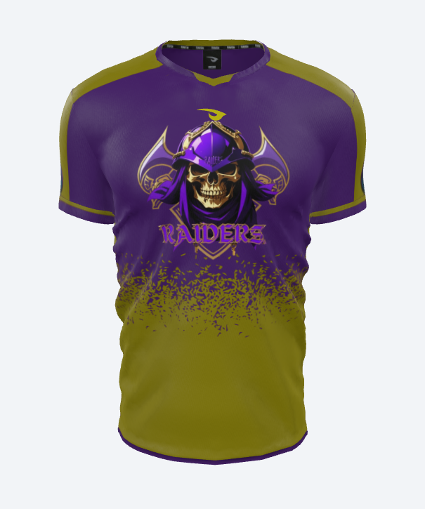 RAIDERZ Team Jersey-Away - Raven.GG | Esports Apparel Design & Production