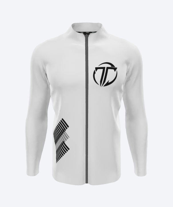 Transcend Jacket White - Raven.GG | Esports Apparel Design & Production